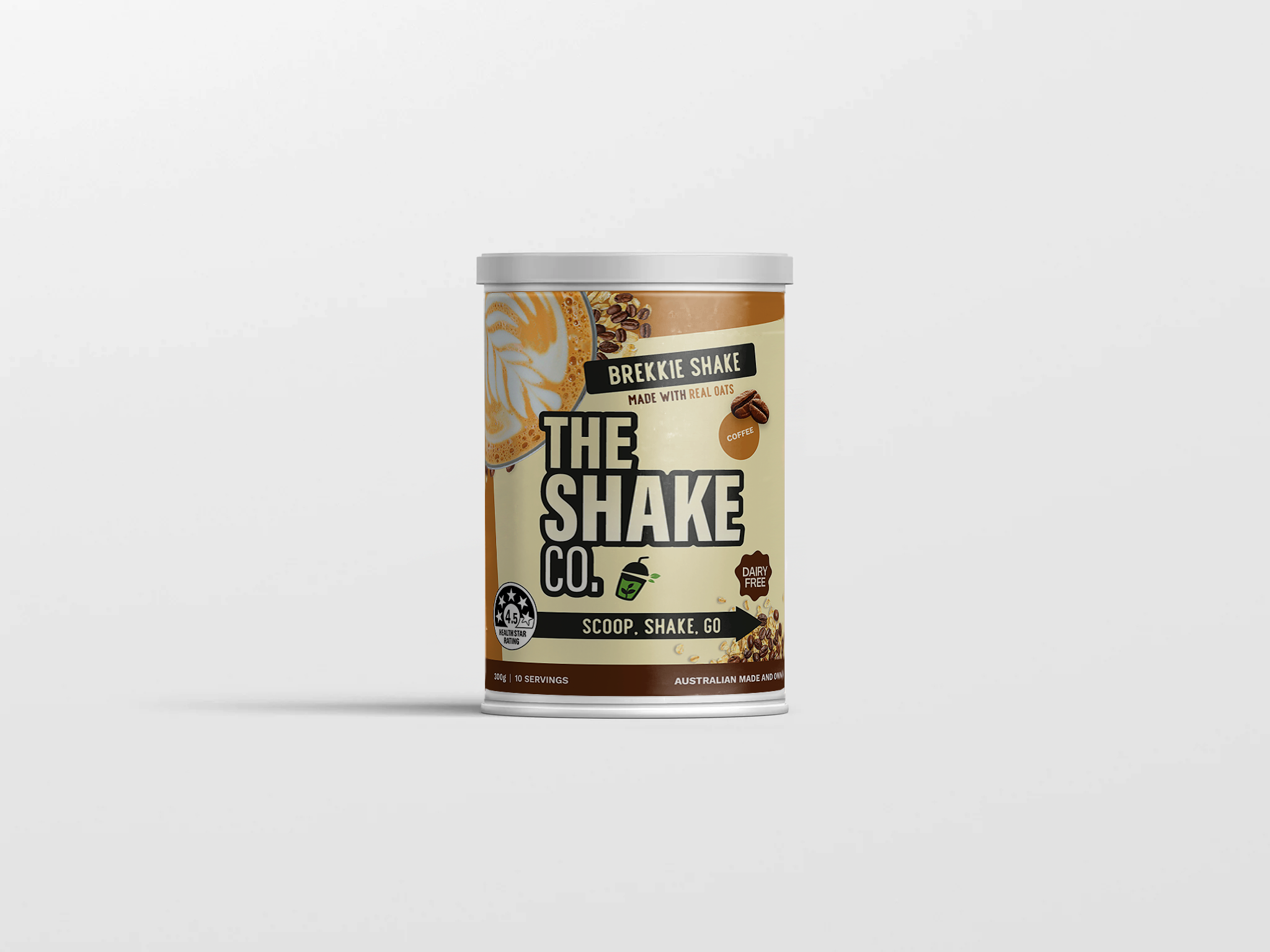 The Shake Co Breakfast Shake - Coffee 300g Tub
