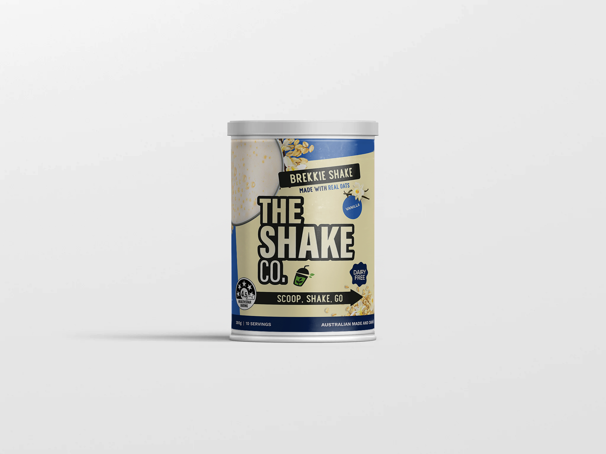 The Shake Co Breakfast Shake - Vanilla 300g Tub